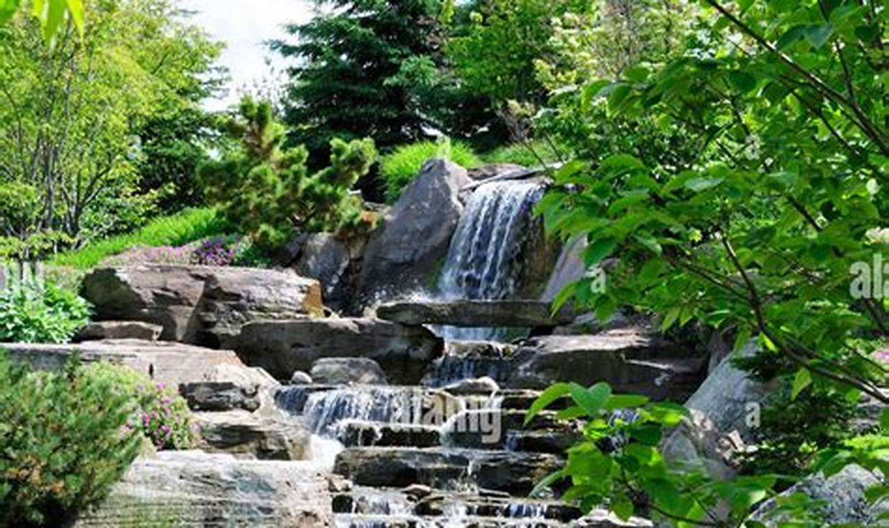 Discover: Waterfall in Meijer Gardens' Sculptures & Botanicals