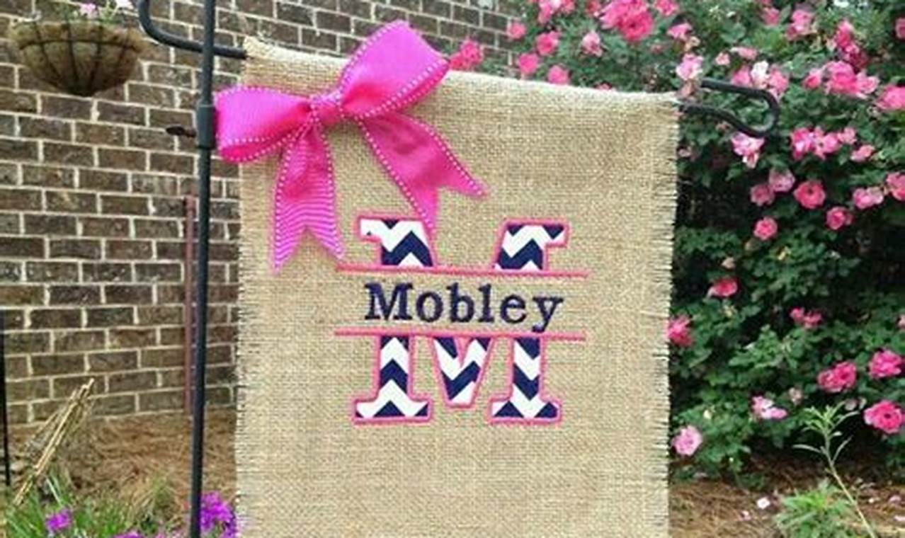Rustic Burlap Garden Flags: Decor & More!