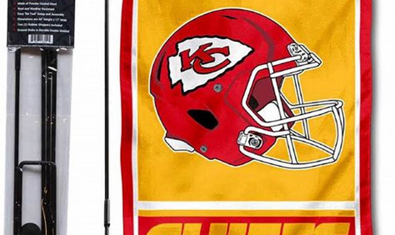 Show Your Pride: Chiefs Garden Flag Decor