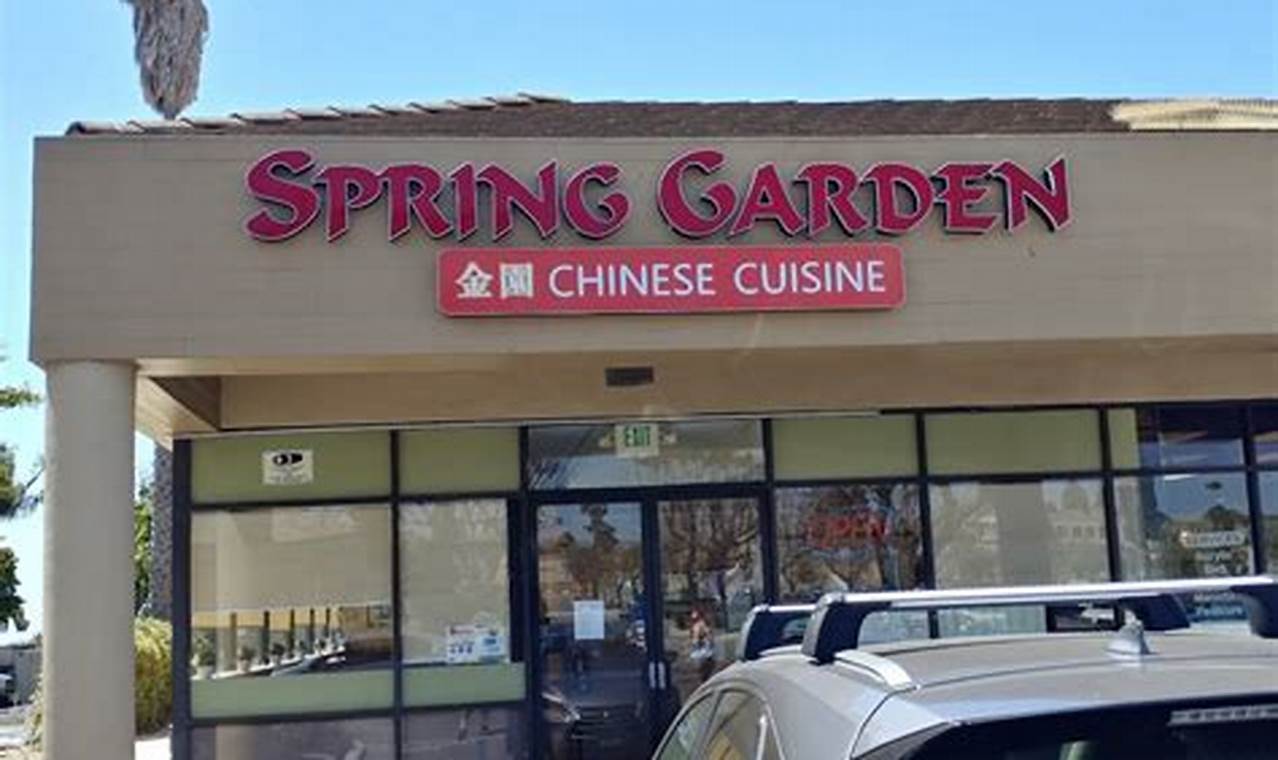 Ventura's Spring Garden Restaurant: Fresh Eats & More!