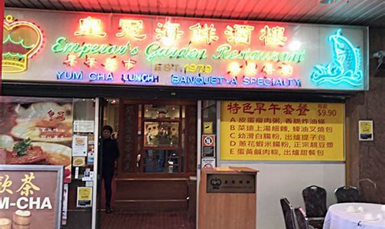 Dine at Emperor Garden Restaurant: A Taste of Royalty