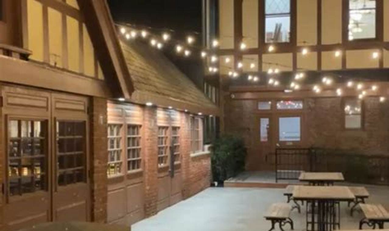 Your Local Village Hall Restaurant & Beer Garden: Dine & Relax!