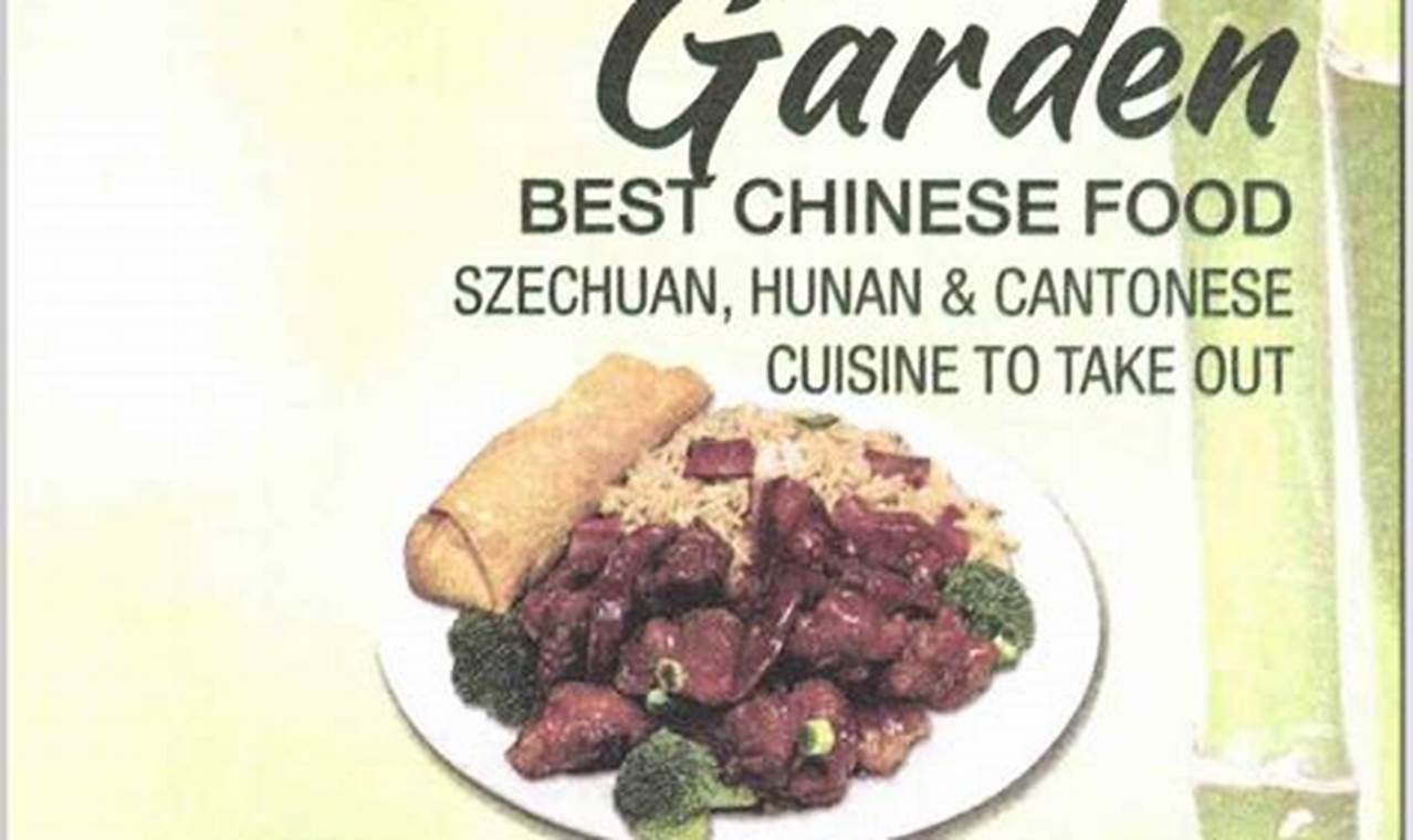 Discover Your New China Garden: A Culinary Oasis