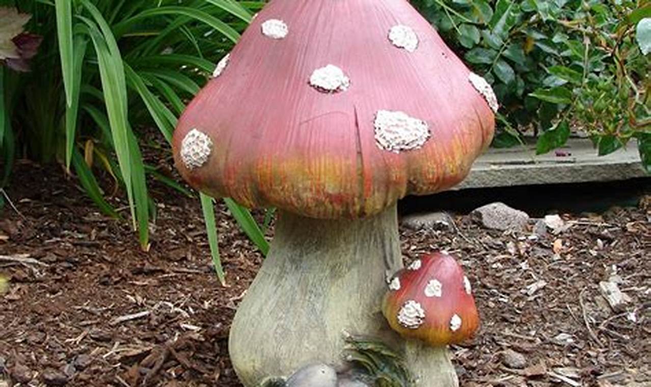 Enchanting Garden Mushroom Statues: Whimsical Decor!
