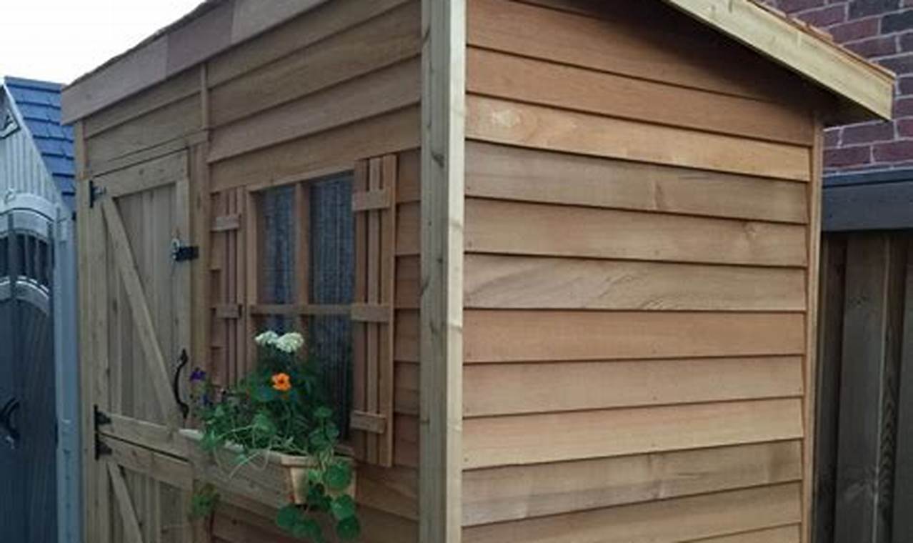 Maximize Space: Small Lean To Garden Sheds For Compact Storage