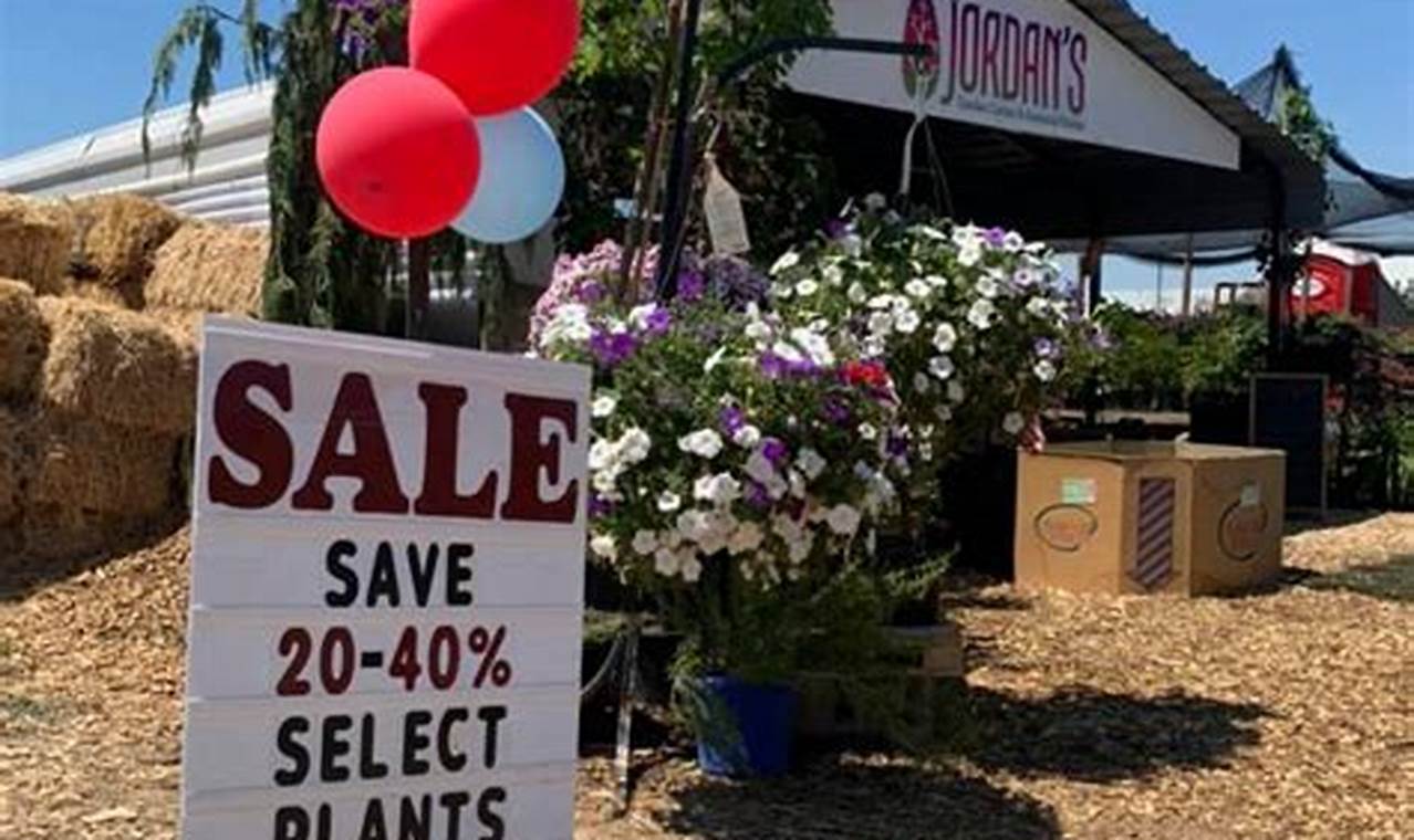 Visit Jordan Garden Center: Plants & More!