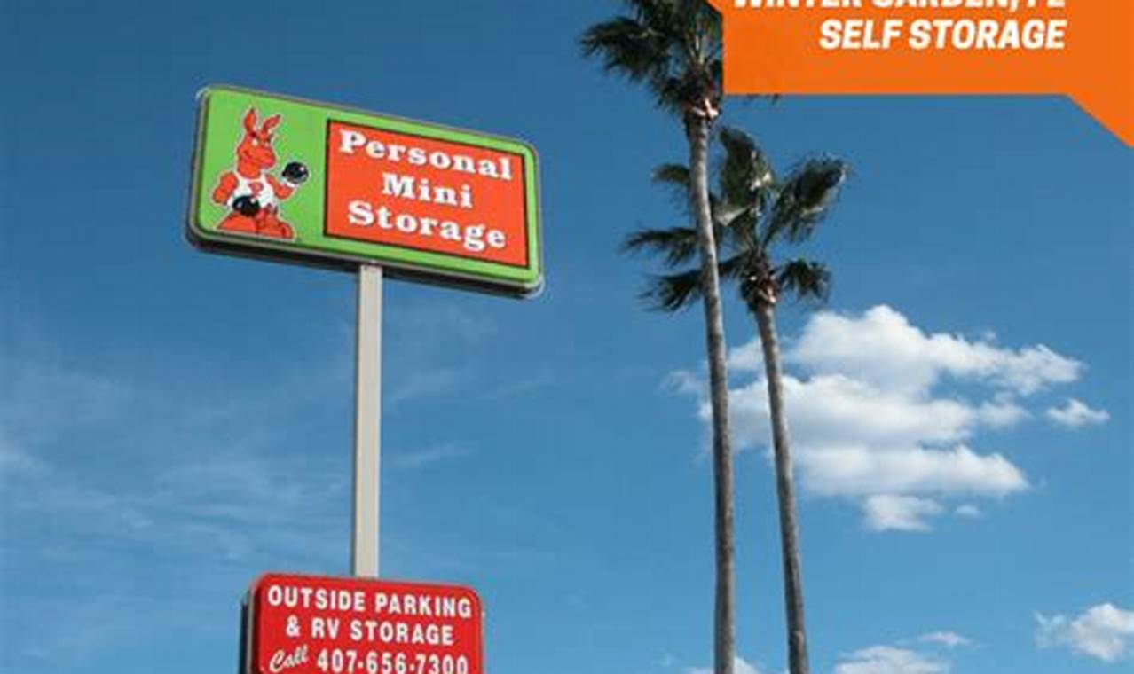 Storage Units Winter Garden