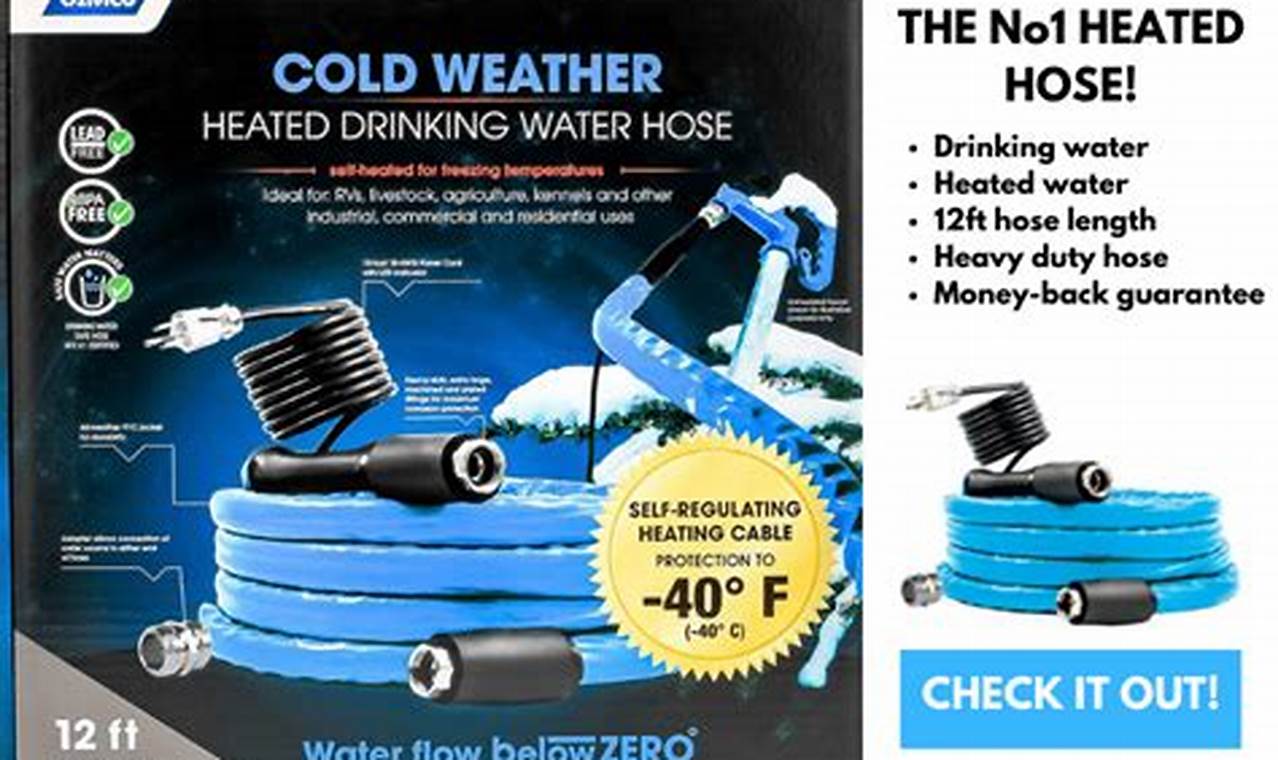 Best Garden Hose with Heat Tape: Freeze-Proof Hoses!