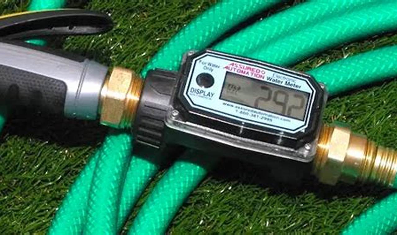 How Many Gallons Per Minute Garden Hose