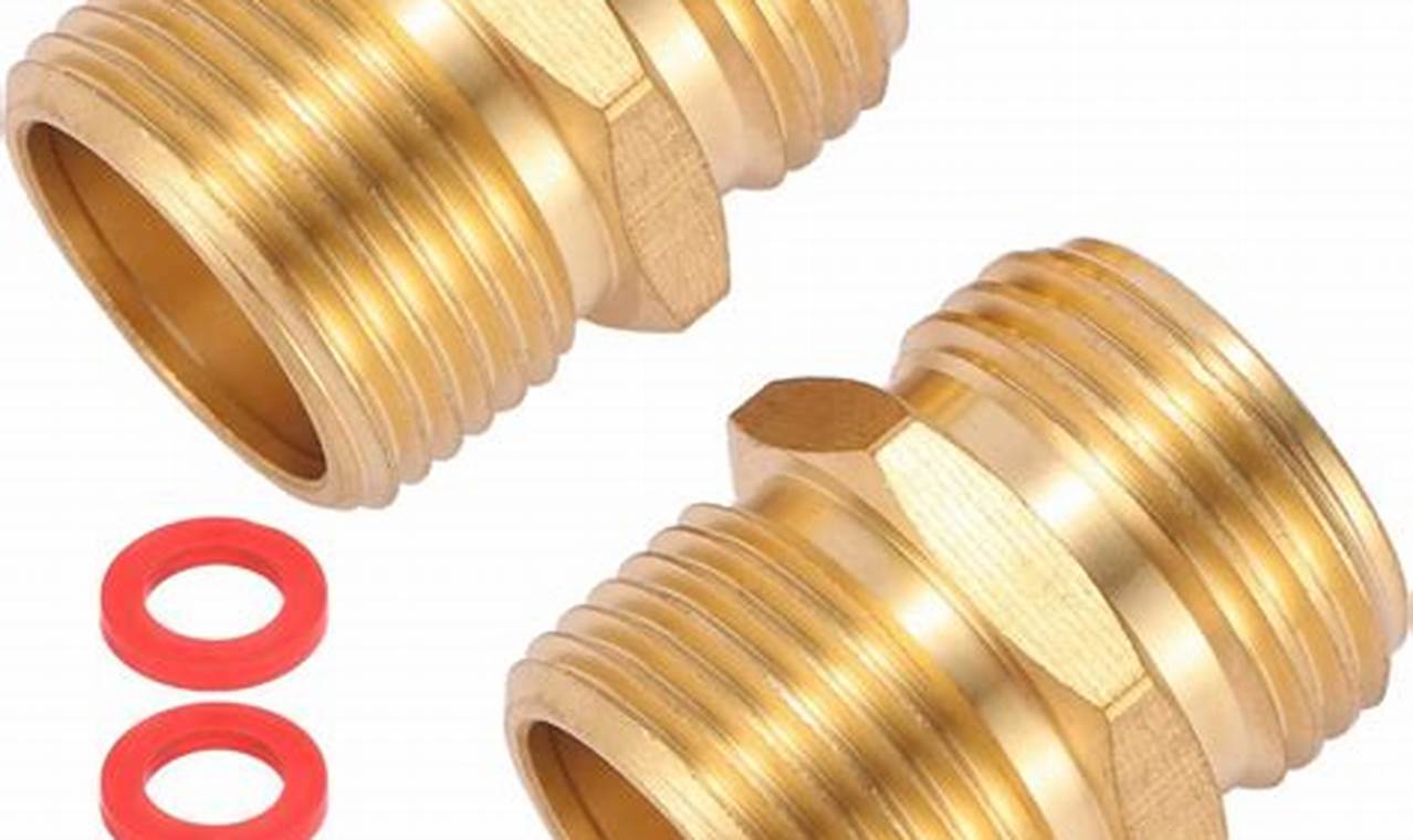 Buy the Best Garden Hose Thread Adapter [Easy Connect]
