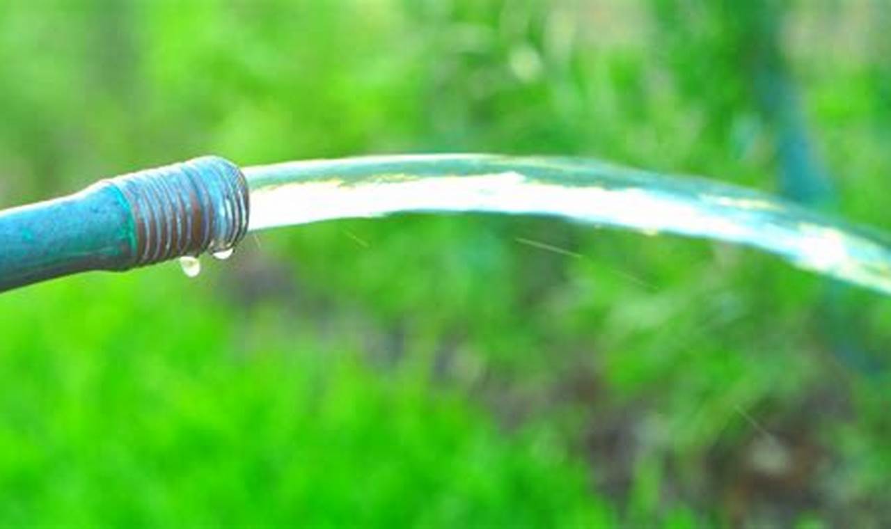 Understanding Garden Hose Water Flow Rate: Tips & Tools
