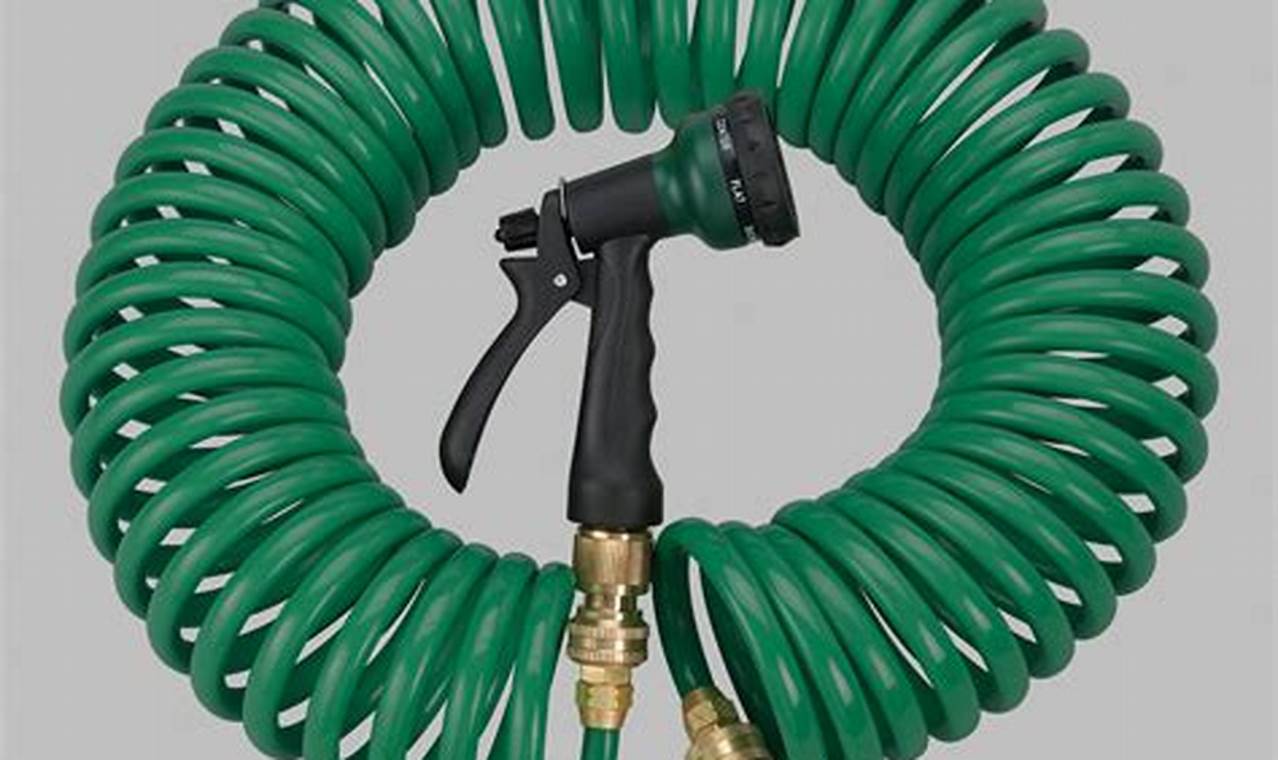 Best Coil Garden Hoses for Your Yard: Reviews & Guide