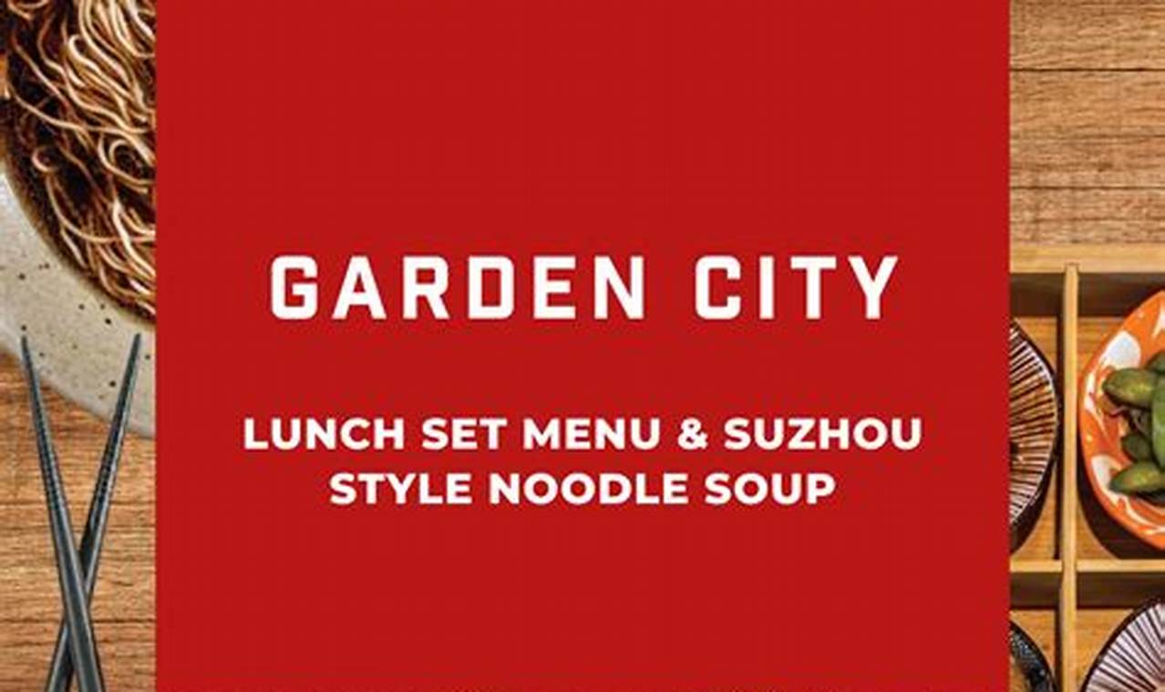 Fresh Garden City Lunch: Healthy & Local Eats