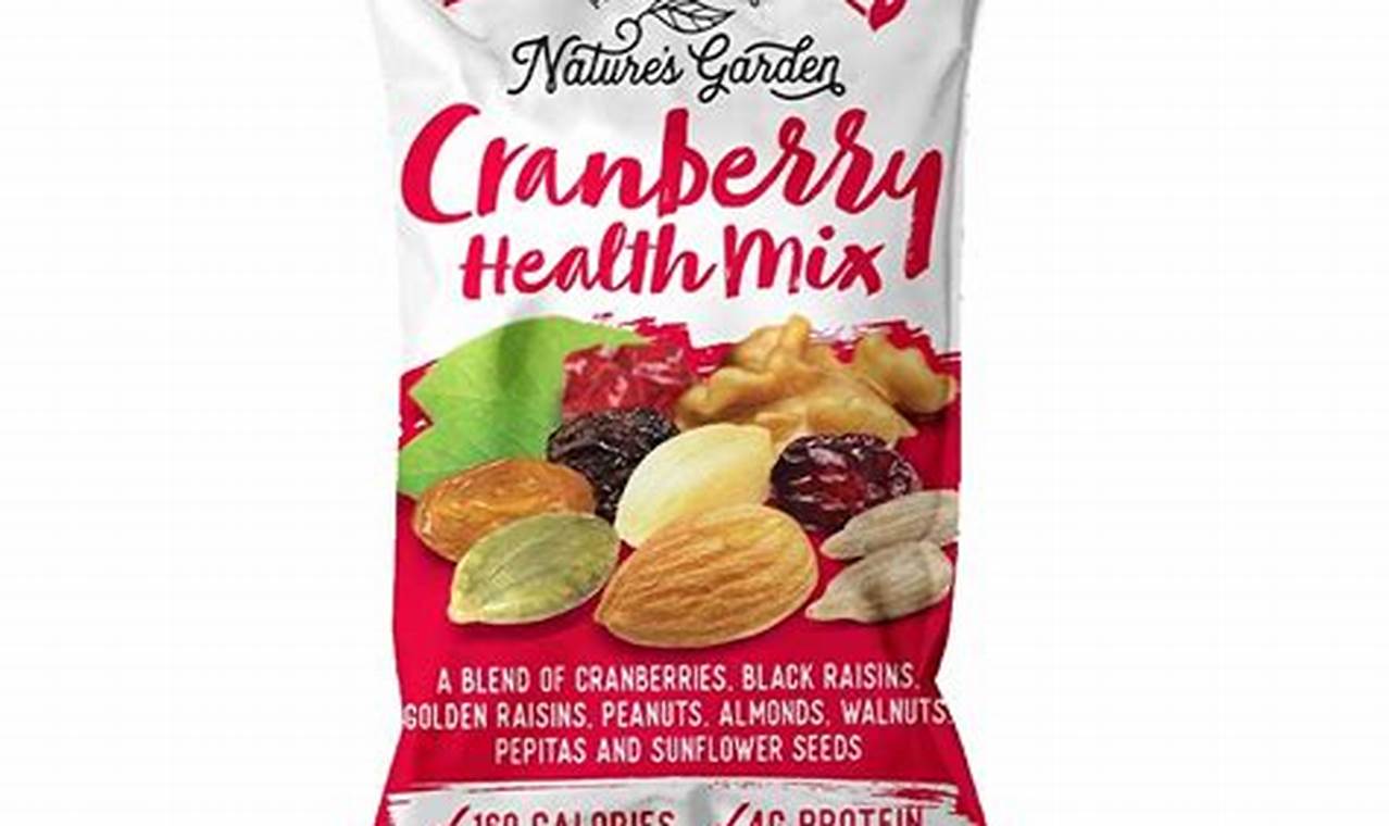 Nature's Garden: Cranberry Health Mix Benefits & Uses