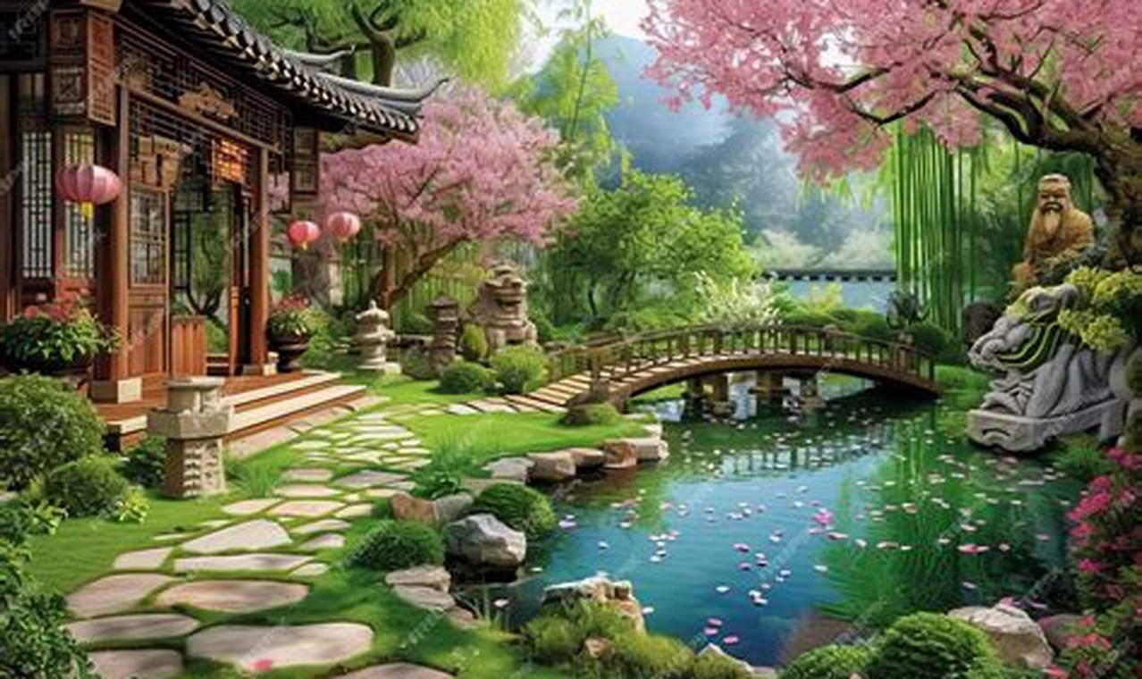 Zen in Bloom: New Asian Garden Design Trends