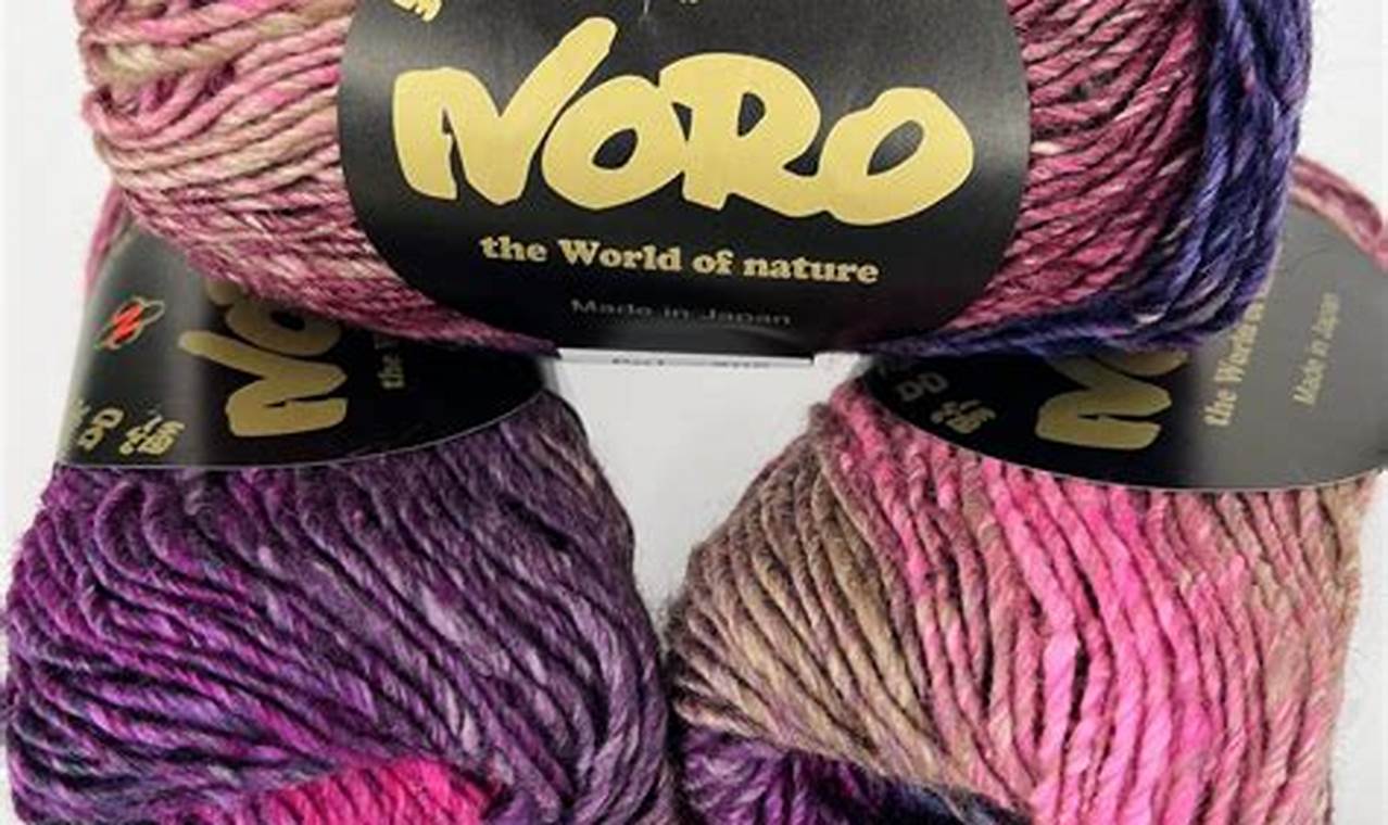 Knit Stunning Projects: Noro Silk Garden Yarn Guide