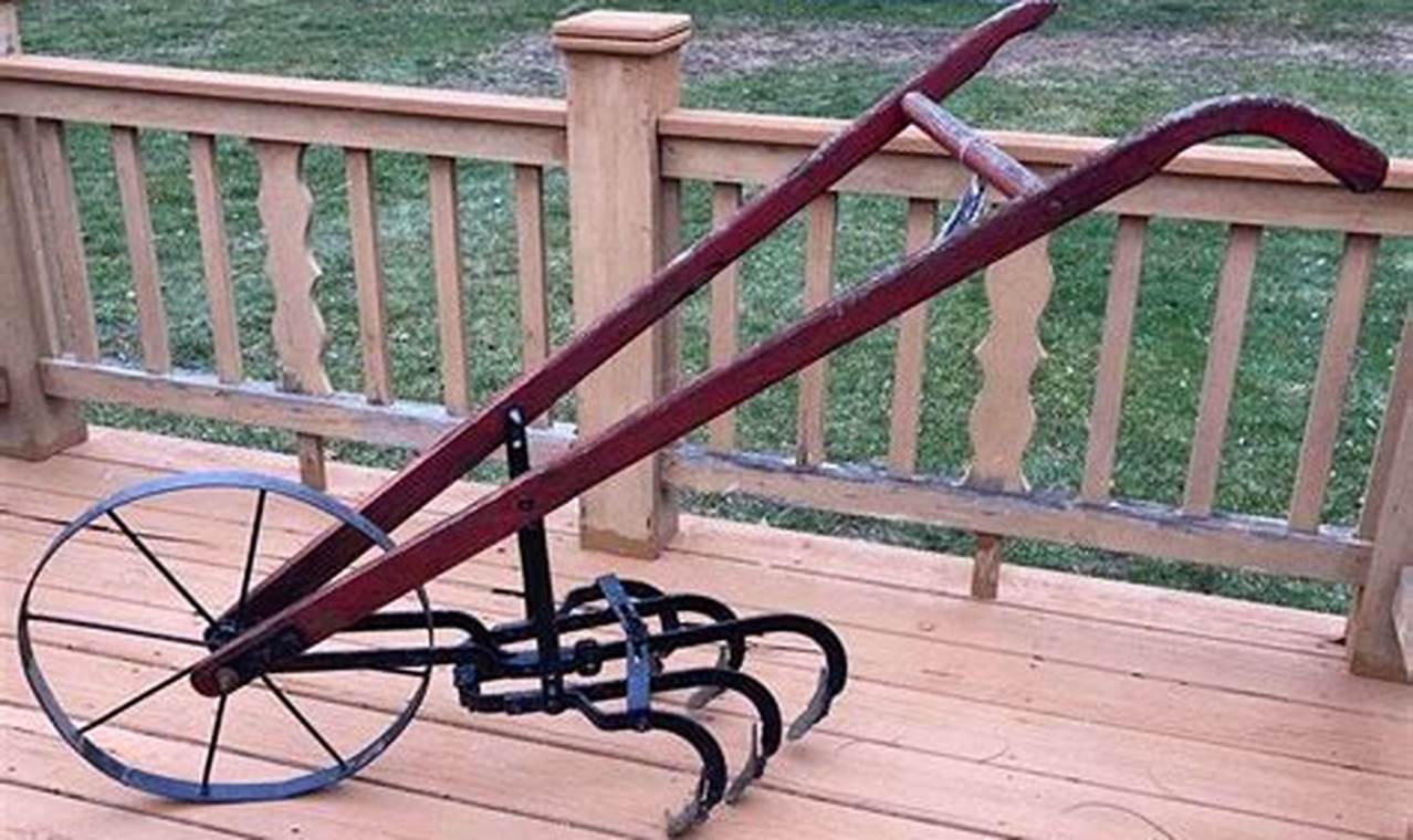 Buy the Best Garden Push Plow: Your Essential Tool!